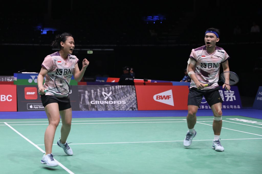 Rinov/Tari Melangkah ke Babak Kedua Kejuaraan Dunia 2023